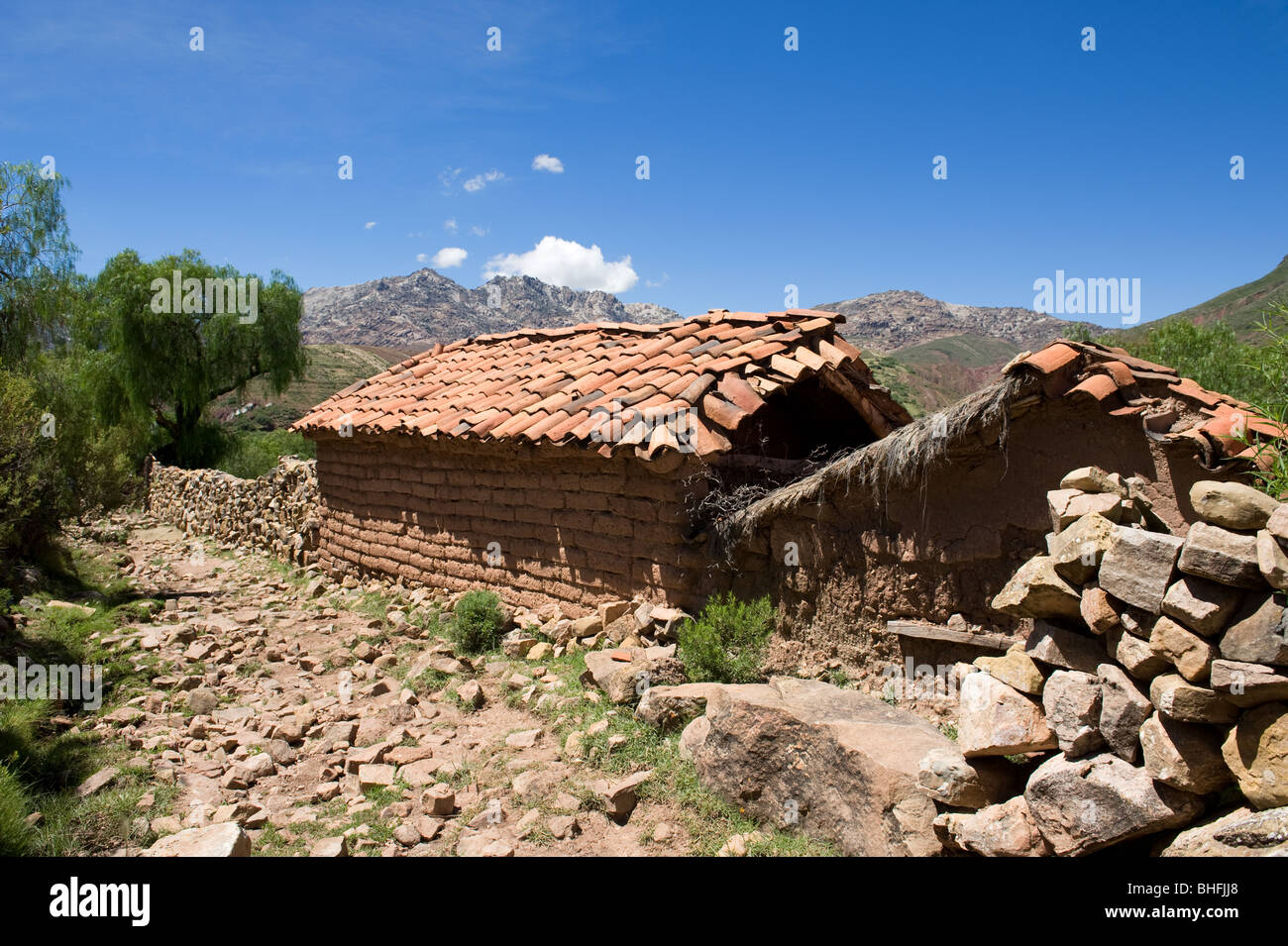 Village of Quila Quila, Jalqa people community, Bolivia Stock Photo - Alamy