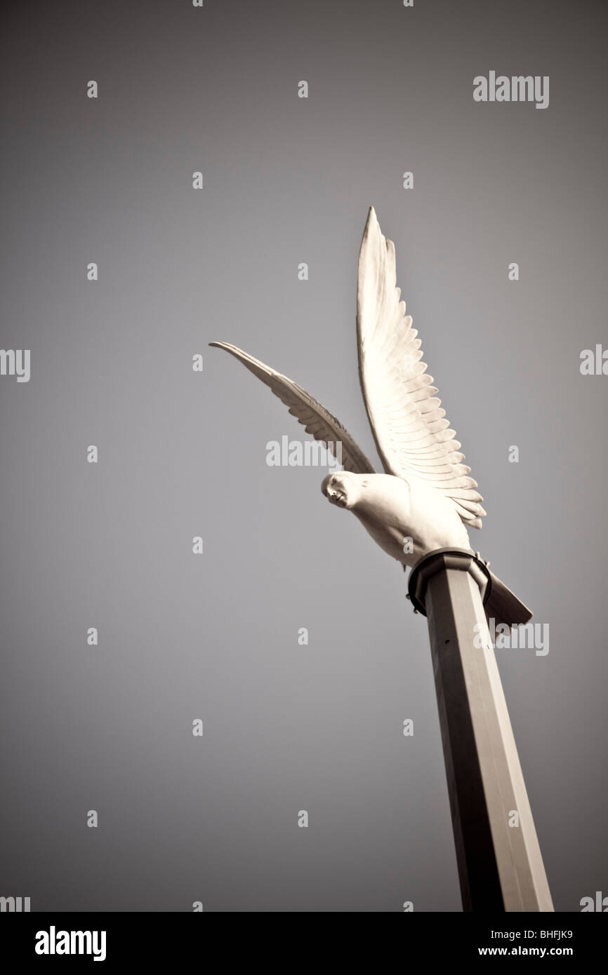 Statue at Meersburg / Lake Constance (Bodensee), Germany Stock Photo ...