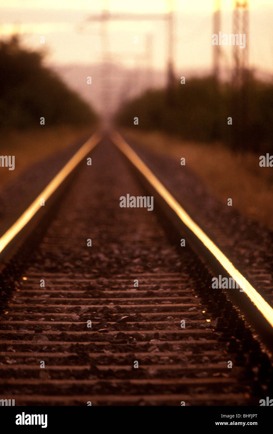 Railway permanent way hi-res stock photography and images - Alamy