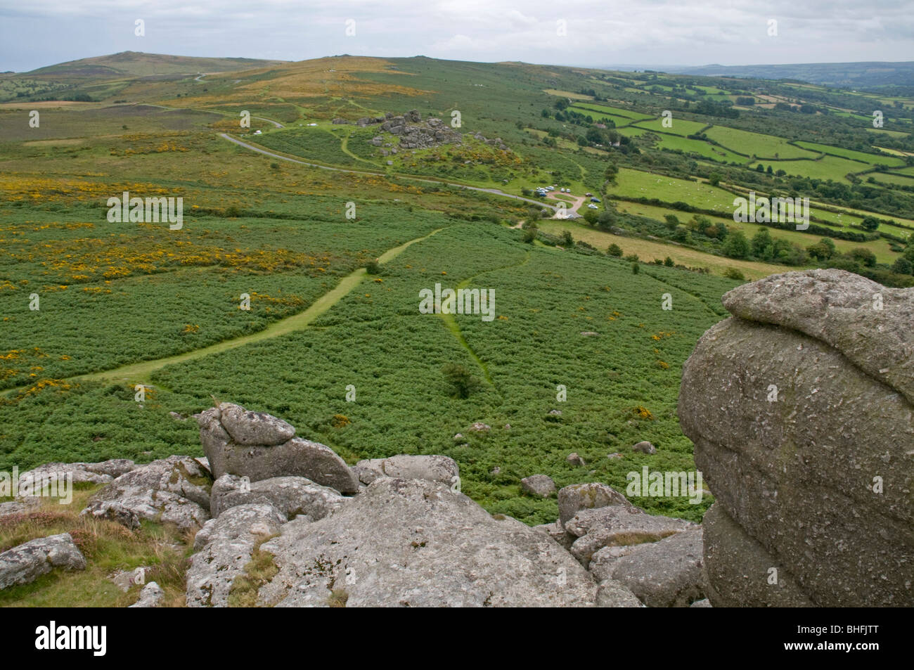 Bonehill rocks on dartmoor hi-res stock photography and images - Alamy