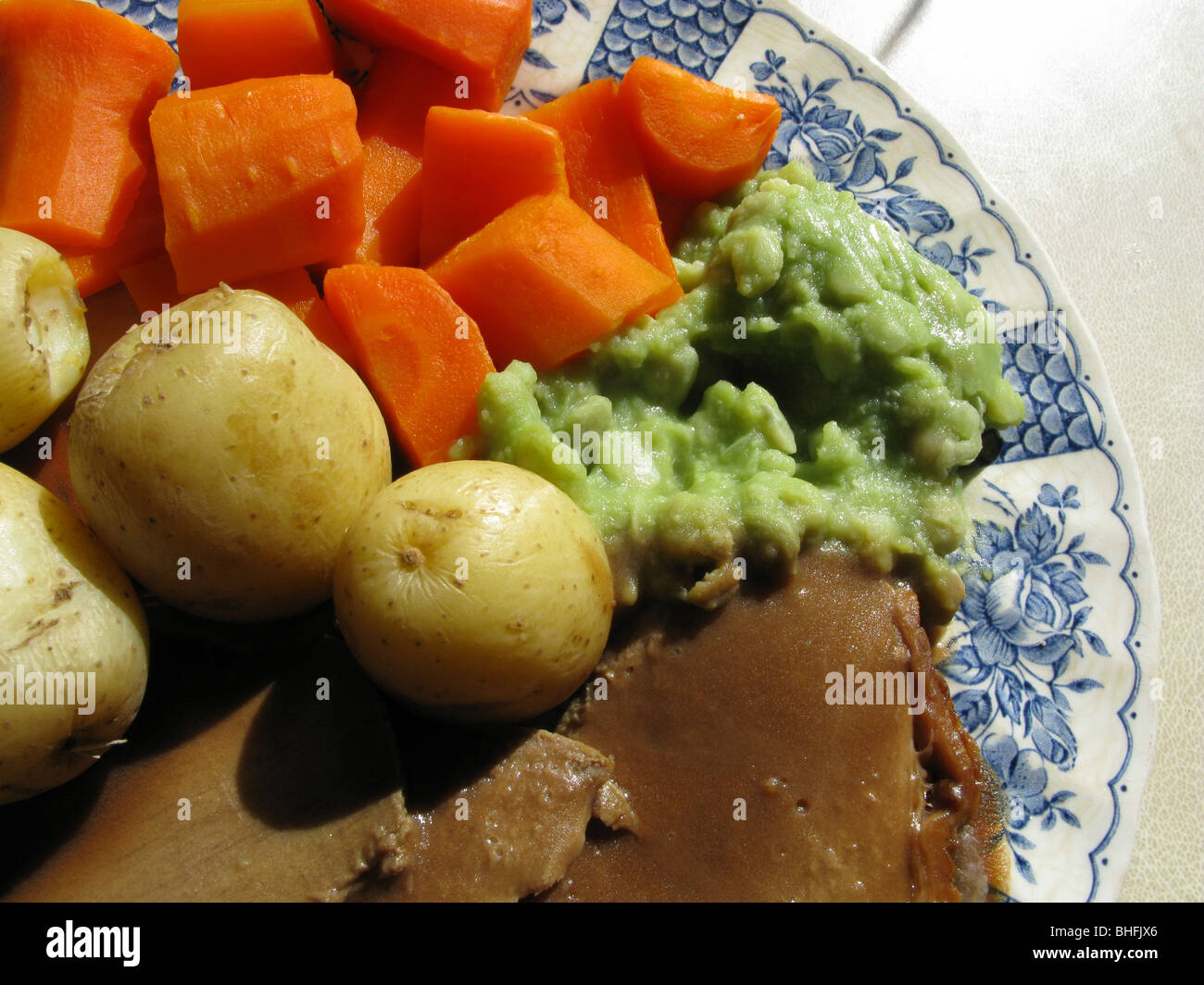 Sunday lunch detail hi-res stock photography and images - Alamy