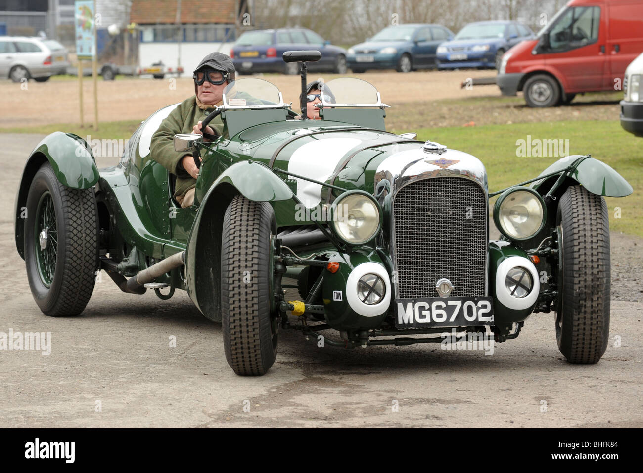 Open top car racing hi-res stock photography and images - Alamy