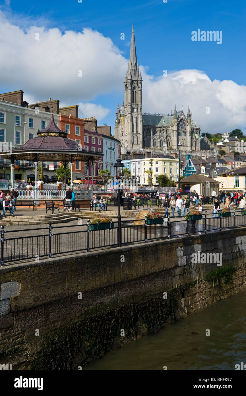 Cobh Waterfront and St. Colman’s Cathedral, Ireland Stock Photo - Alamy