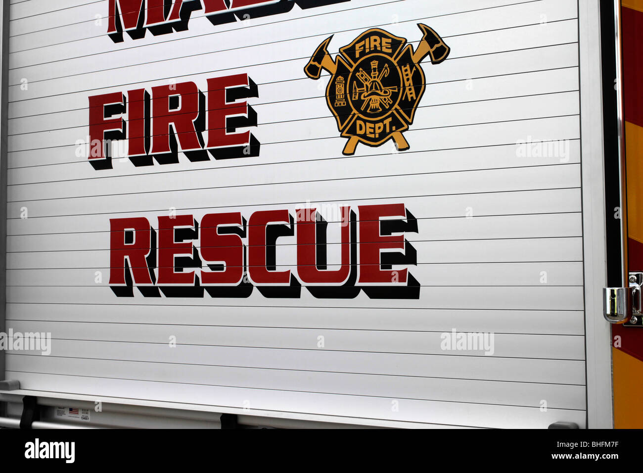 Fire department truck vehicle engine hi-res stock photography and ...