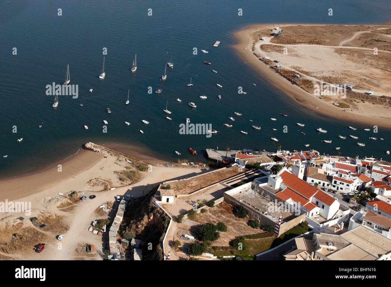 Aerial view of Portimao´s marina (Algarve, Portugal Stock Photo - Alamy