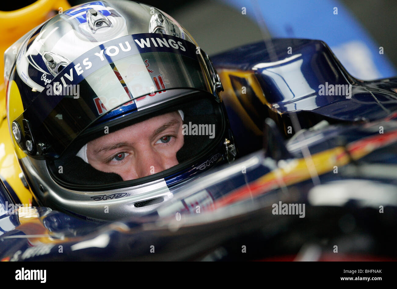 Sebastian Vettel - Red Bull F1 team Stock Photo - Alamy