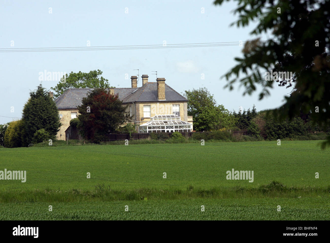 HOME OF COMEDIAN STEPHEN FRY NEAR KINGS LYNN NORFOLK WEST BILNEY Stock ...
