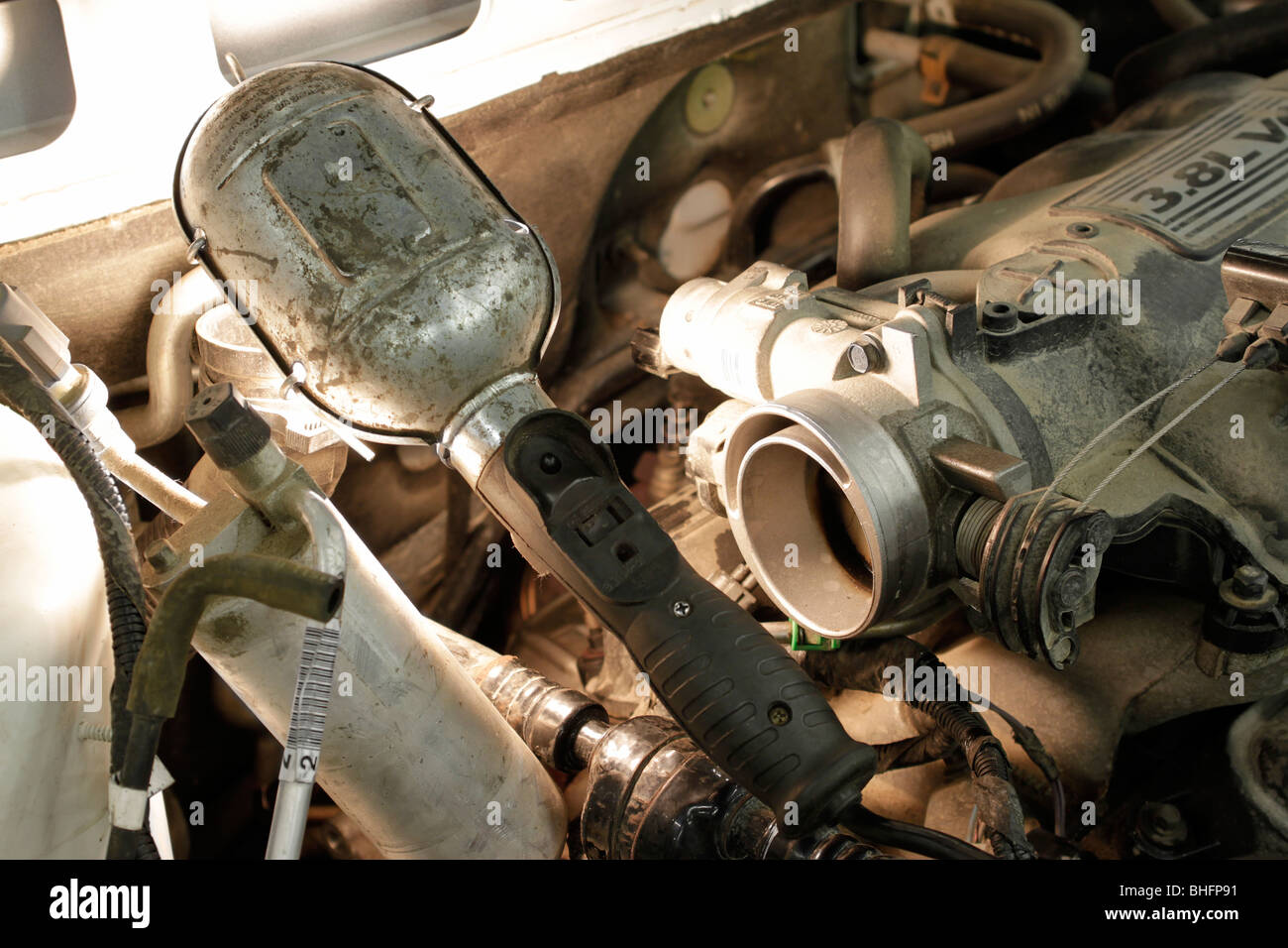 Engine repair hi-res stock photography and images - Alamy