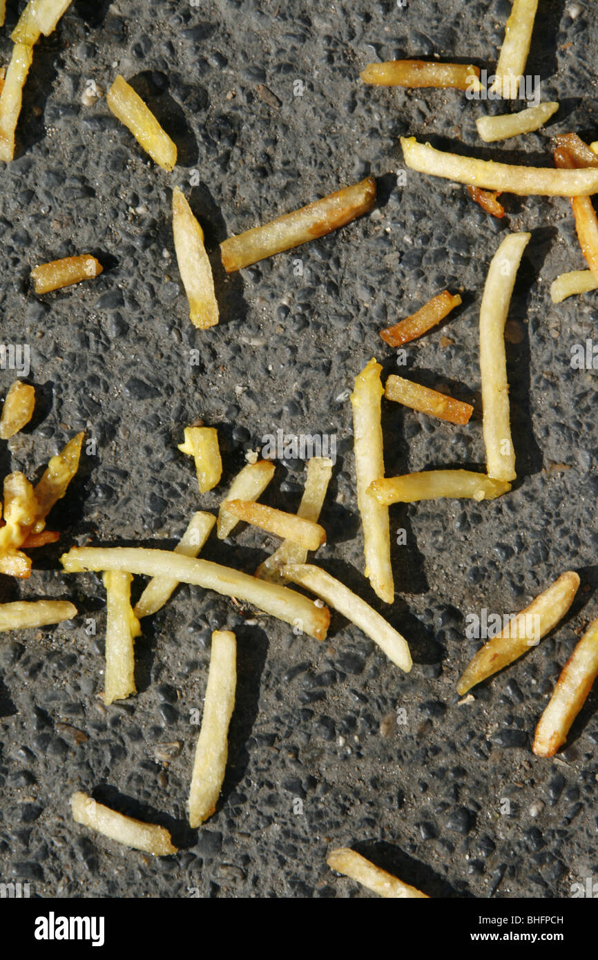 Lots french fries in hi-res stock photography and images - Alamy