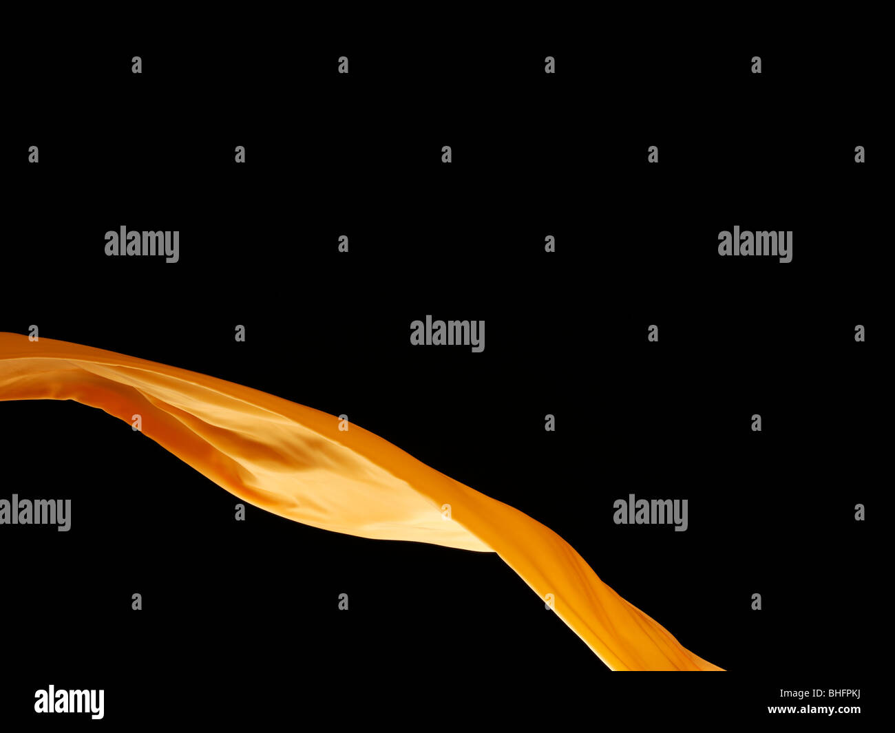 Orange silk fabric hi-res stock photography and images - Alamy