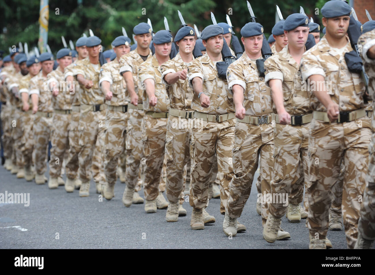 Soldiers Parade Line Up High Resolution Stock Photography and Images ...