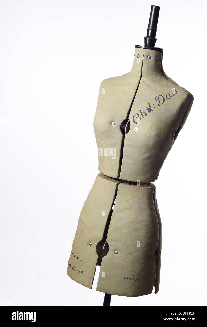 Antique dress maker dummy hi-res stock photography and images - Alamy
