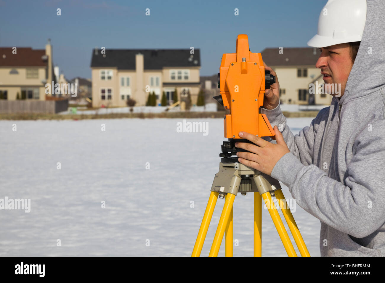 Gps surveying hi-res stock photography and images - Alamy
