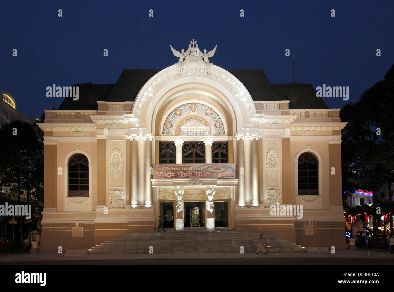 Vietnam, Ho Chi Minh City, Saigon, Opera House, Municipal Theatre Stock ...
