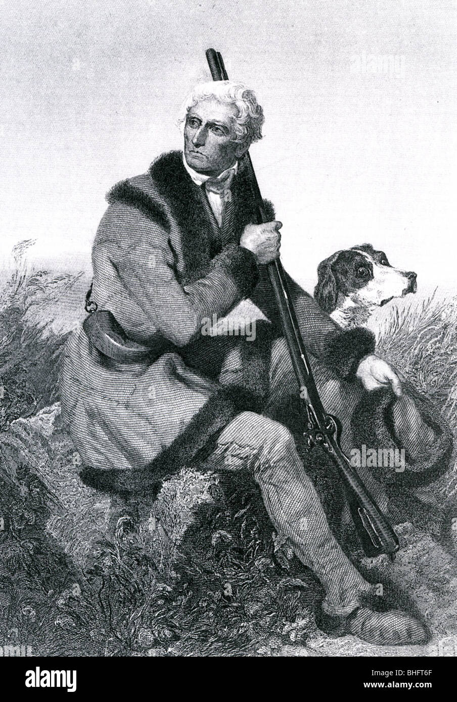 DANIEL BOONE - US frontiersman (1735-1820 Stock Photo - Alamy