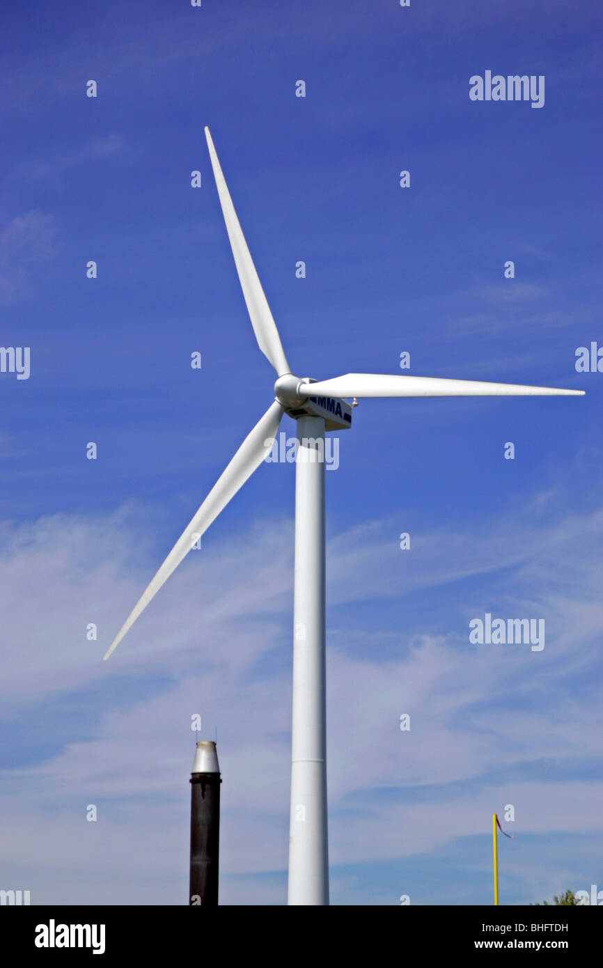Wind turbine energy propeller blades power Massachusetts New England ...