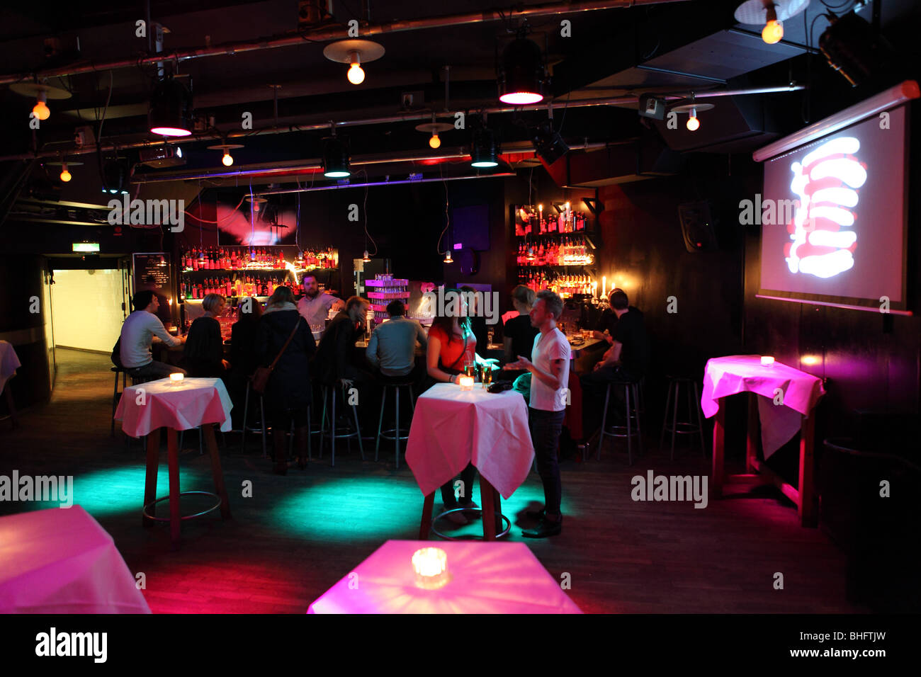Stockholm Sweden Scandinavia O bar club drinking Stock Photo - Alamy