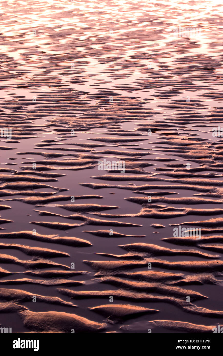Ripples in sand Stock Photo - Alamy