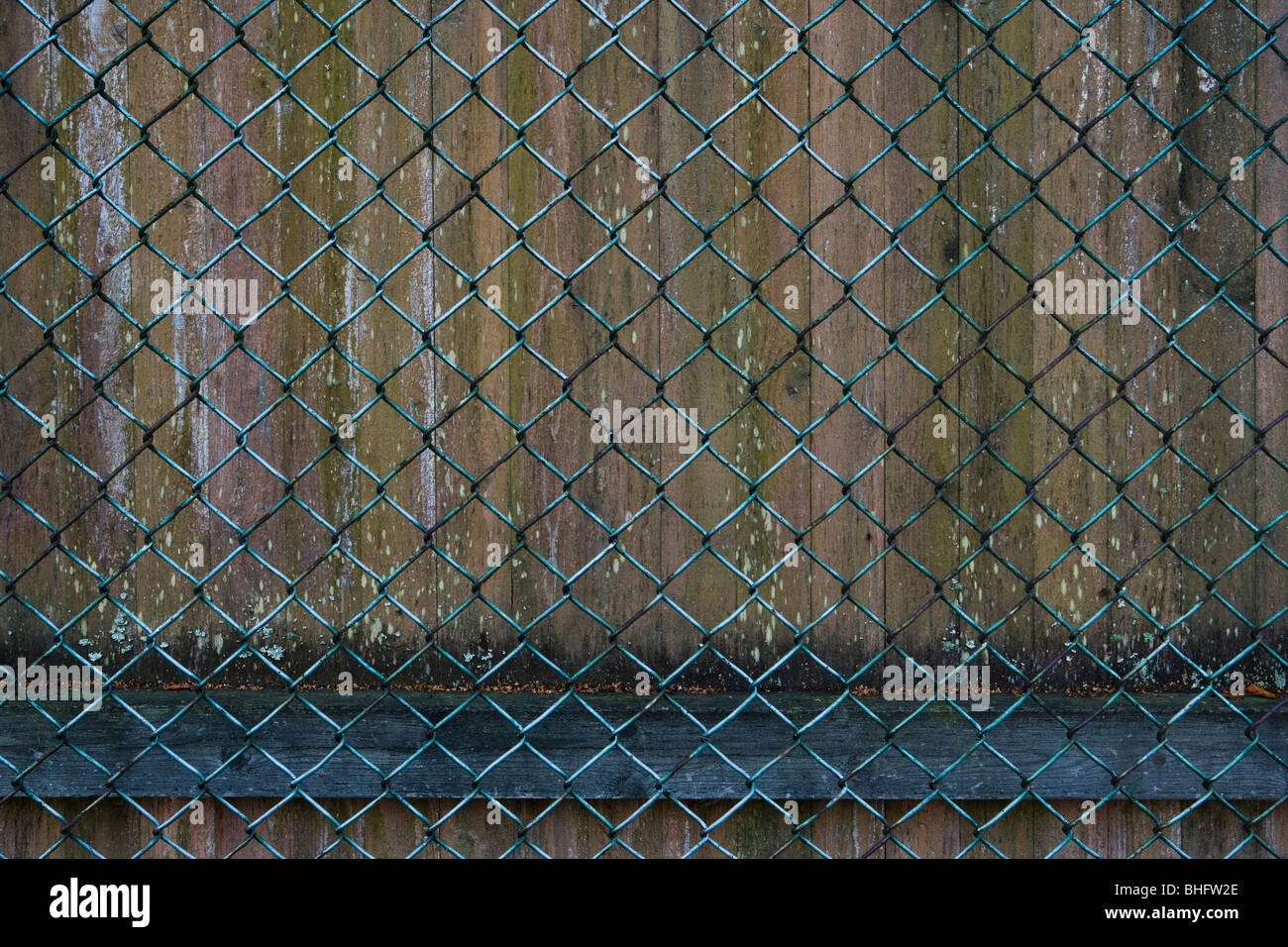 An old chain-link fence Stock Photo - Alamy