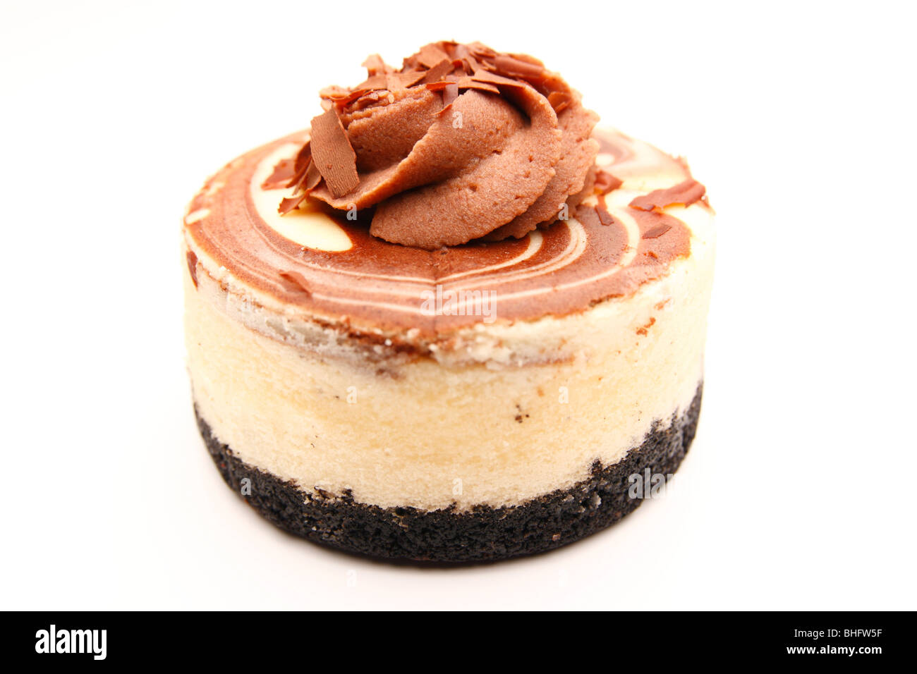 Mocha Cheese Cake Stock Photo - Alamy