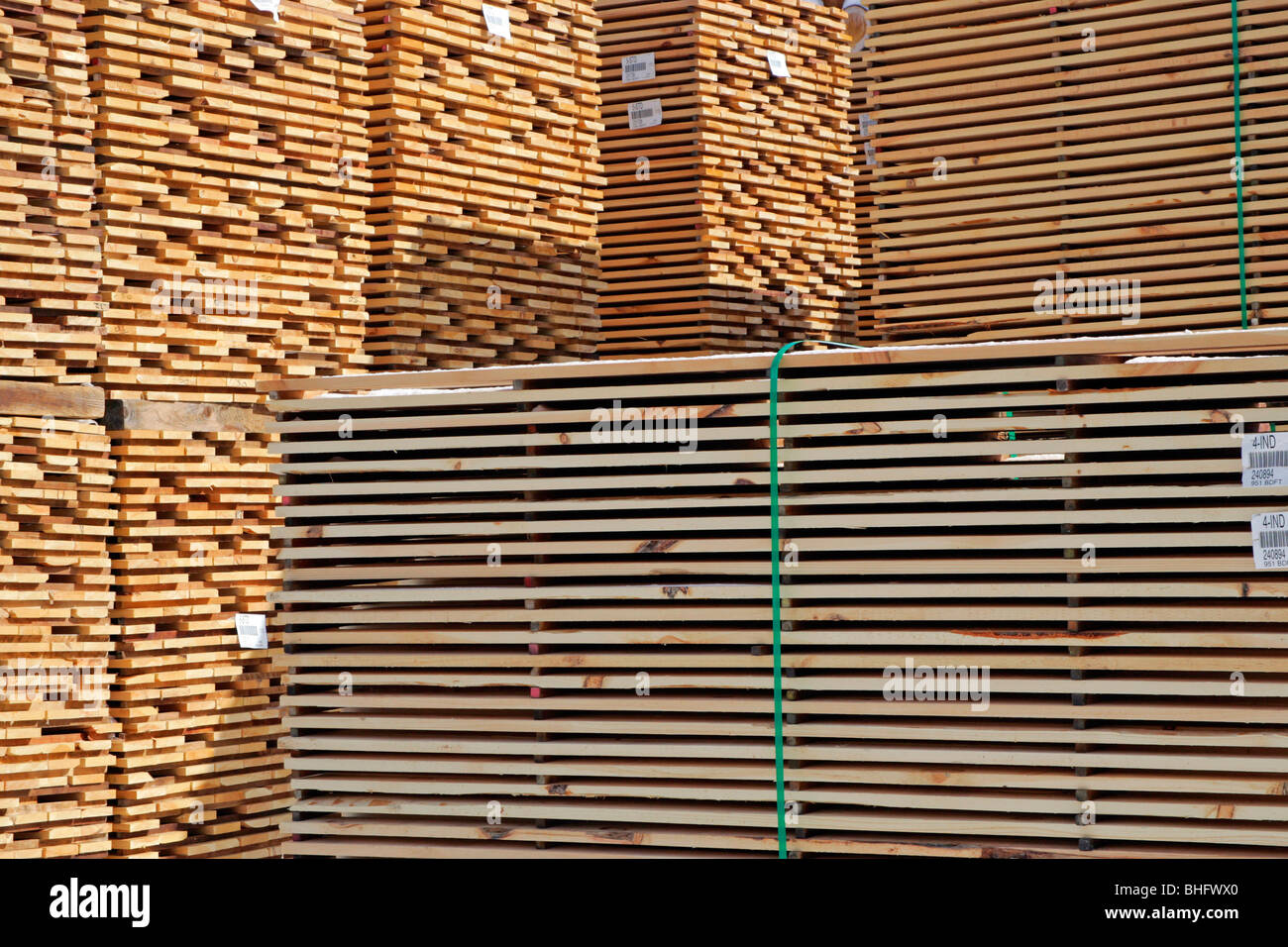 logging lumber mill Springfield NH Stock Photo - Alamy