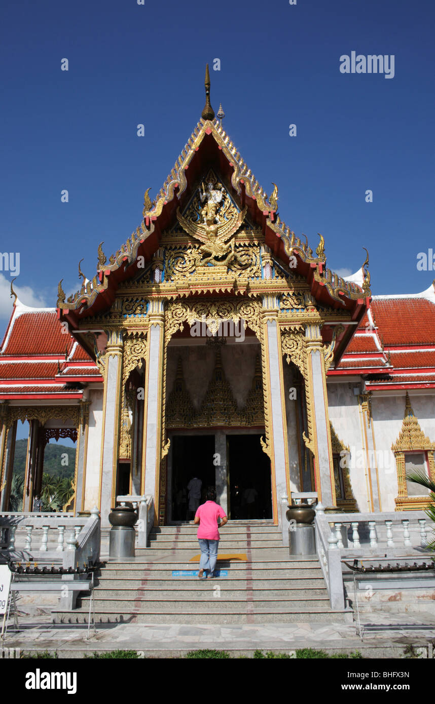 Wat Chalong temple, Phuket, Thailand Stock Photo - Alamy