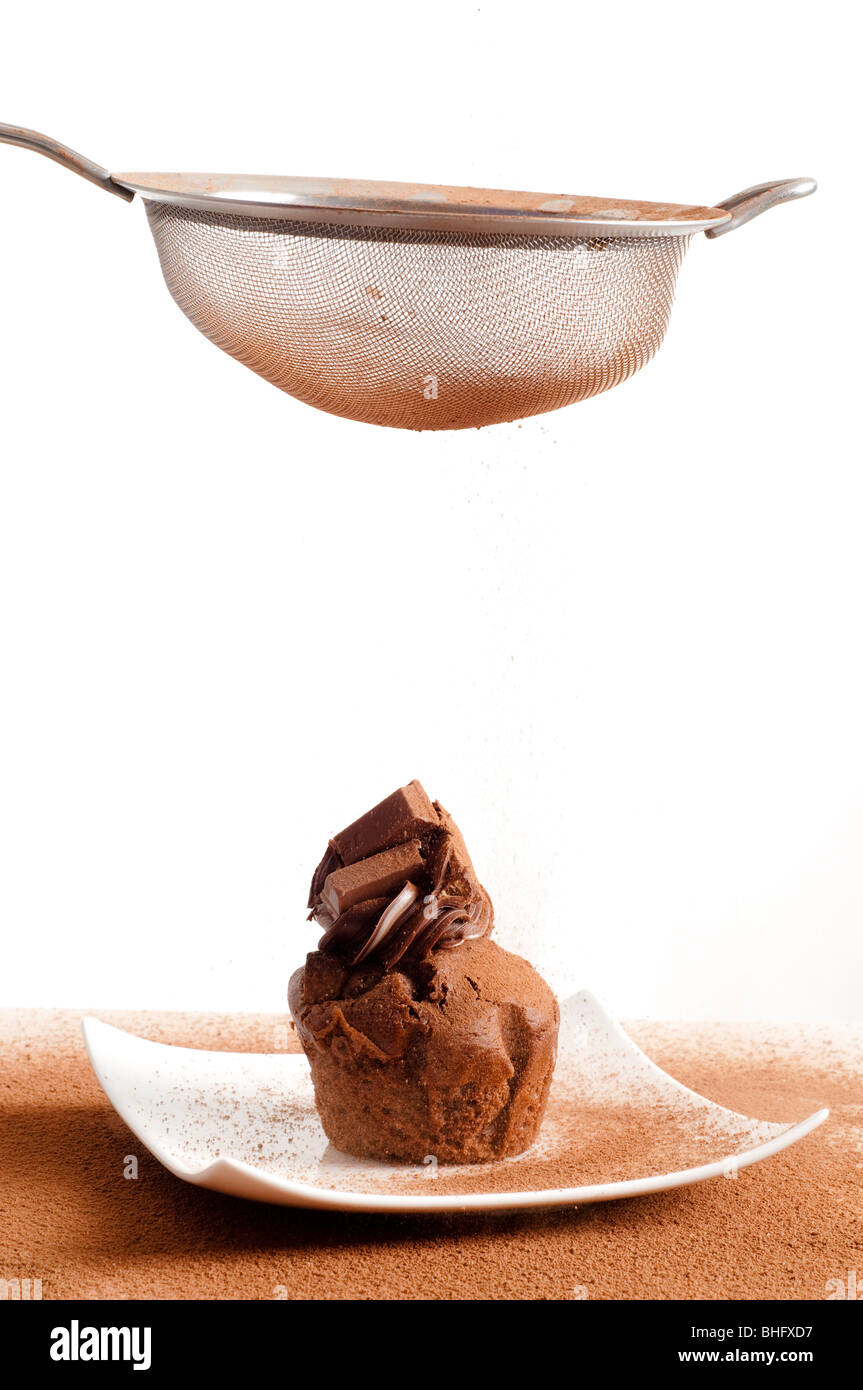 Sieves coco powder hi-res stock photography and images - Alamy