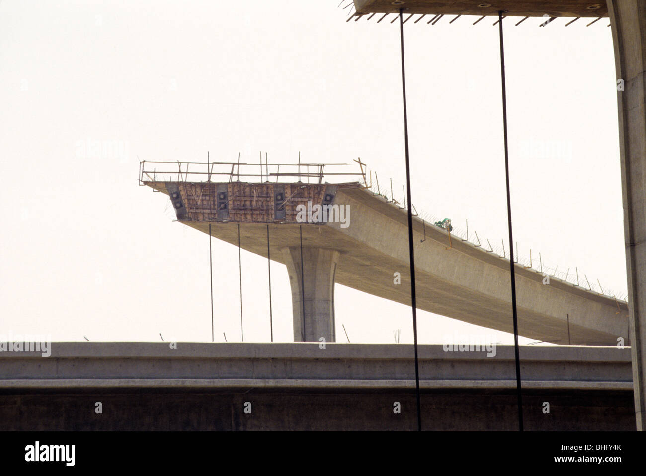steel girder beam structure strong strength tower bridge construction ...