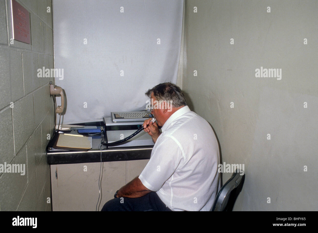 Police breathalyzer test hi-res stock photography and images - Alamy