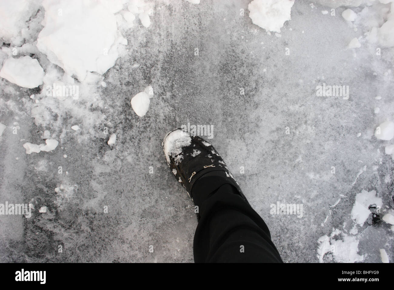Slipping accident hi-res stock photography and images - Alamy