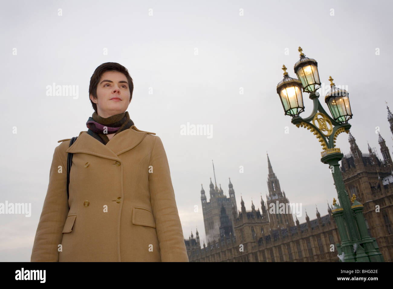 Conservative MP for Norwich North Chloe smith on Westminster Bridge by ...