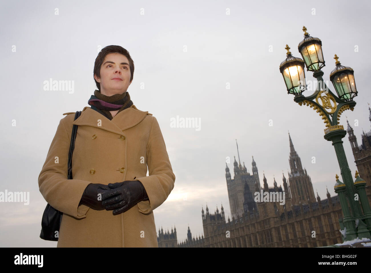 Conservative MP for Norwich North Chloe smith on Westminster Bridge by ...