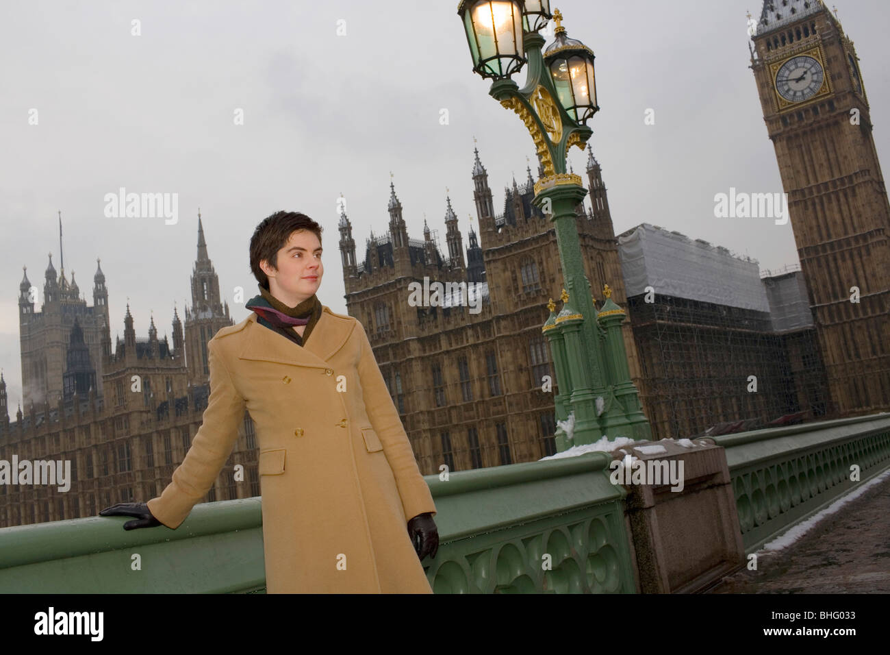 Conservative MP for Norwich North Chloe smith on Westminster Bridge by ...