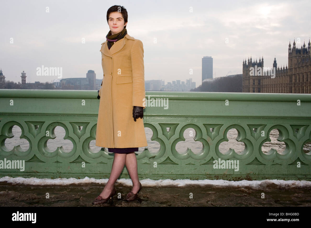Conservative MP for Norwich North Chloe smith on Westminster Bridge by ...