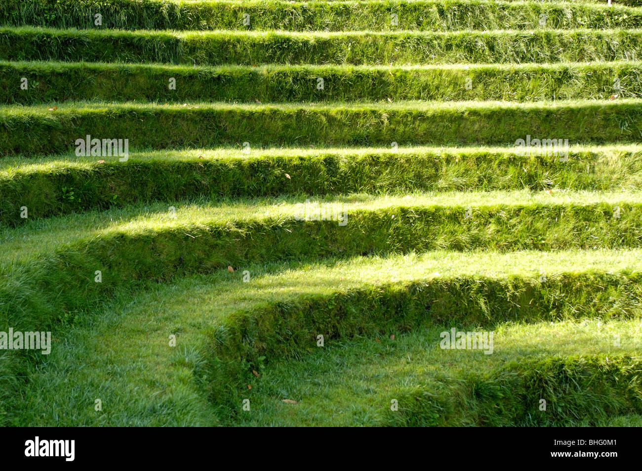Grassy steps hi-res stock photography and images - Alamy