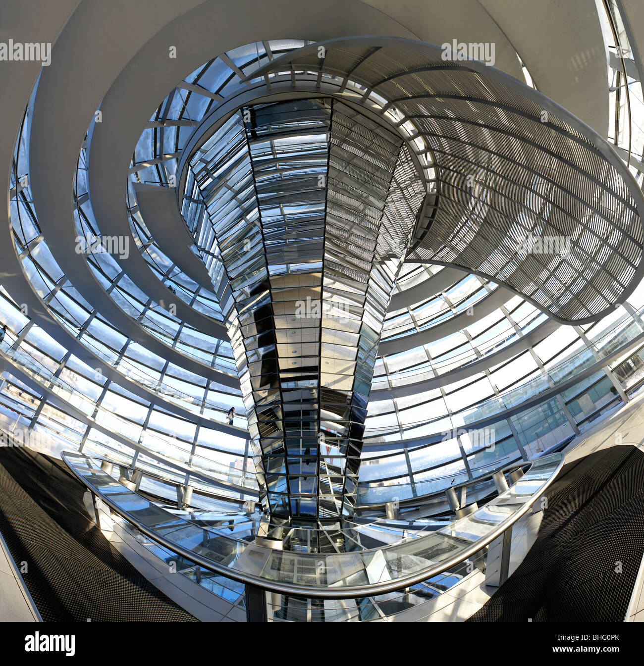 Inside the dome, Reichstag building, Berlin, Germany Stock Photo - Alamy
