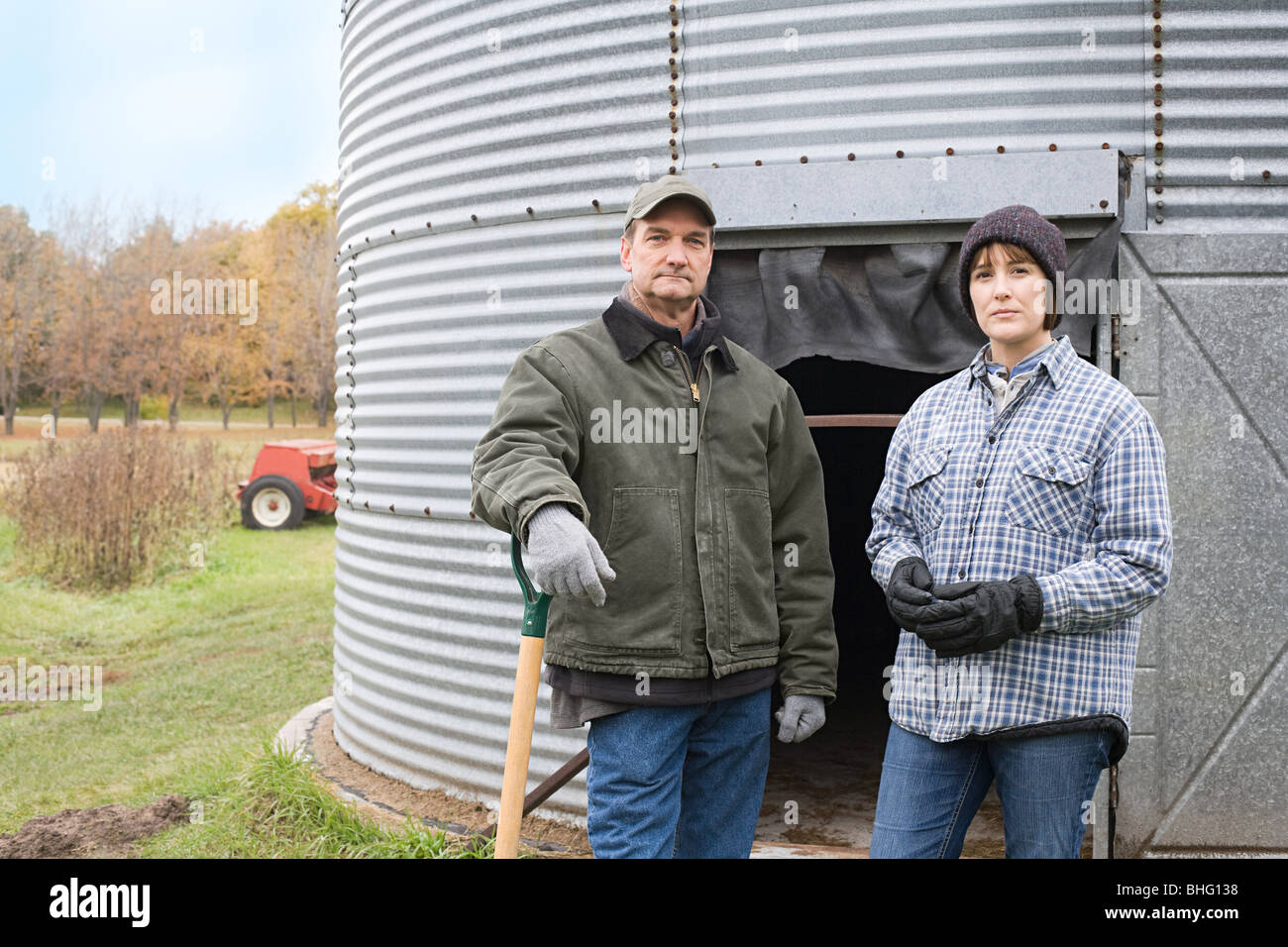 Two farmers hi-res stock photography and images - Alamy