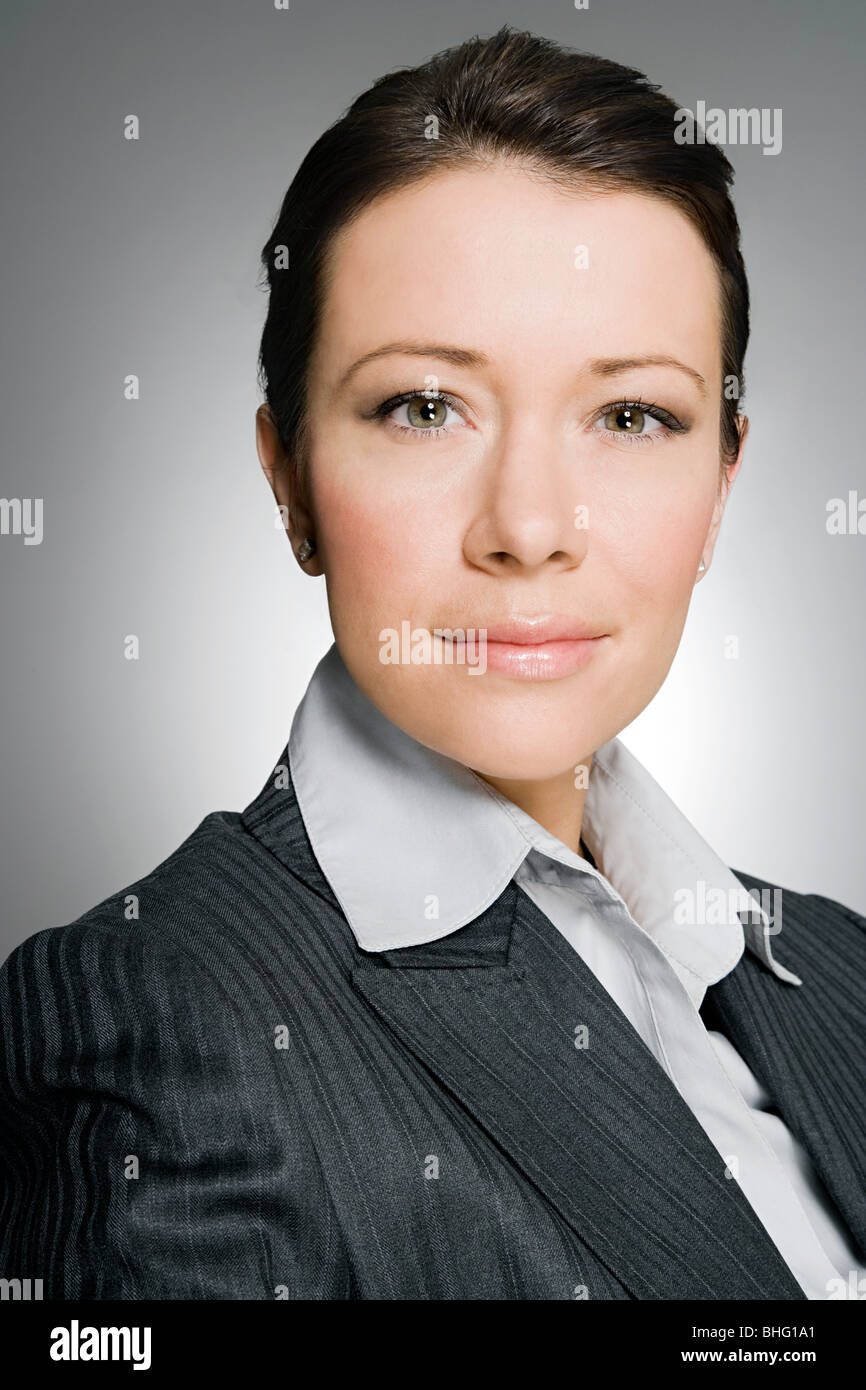Female headshot head shot portrait hi-res stock photography and images ...