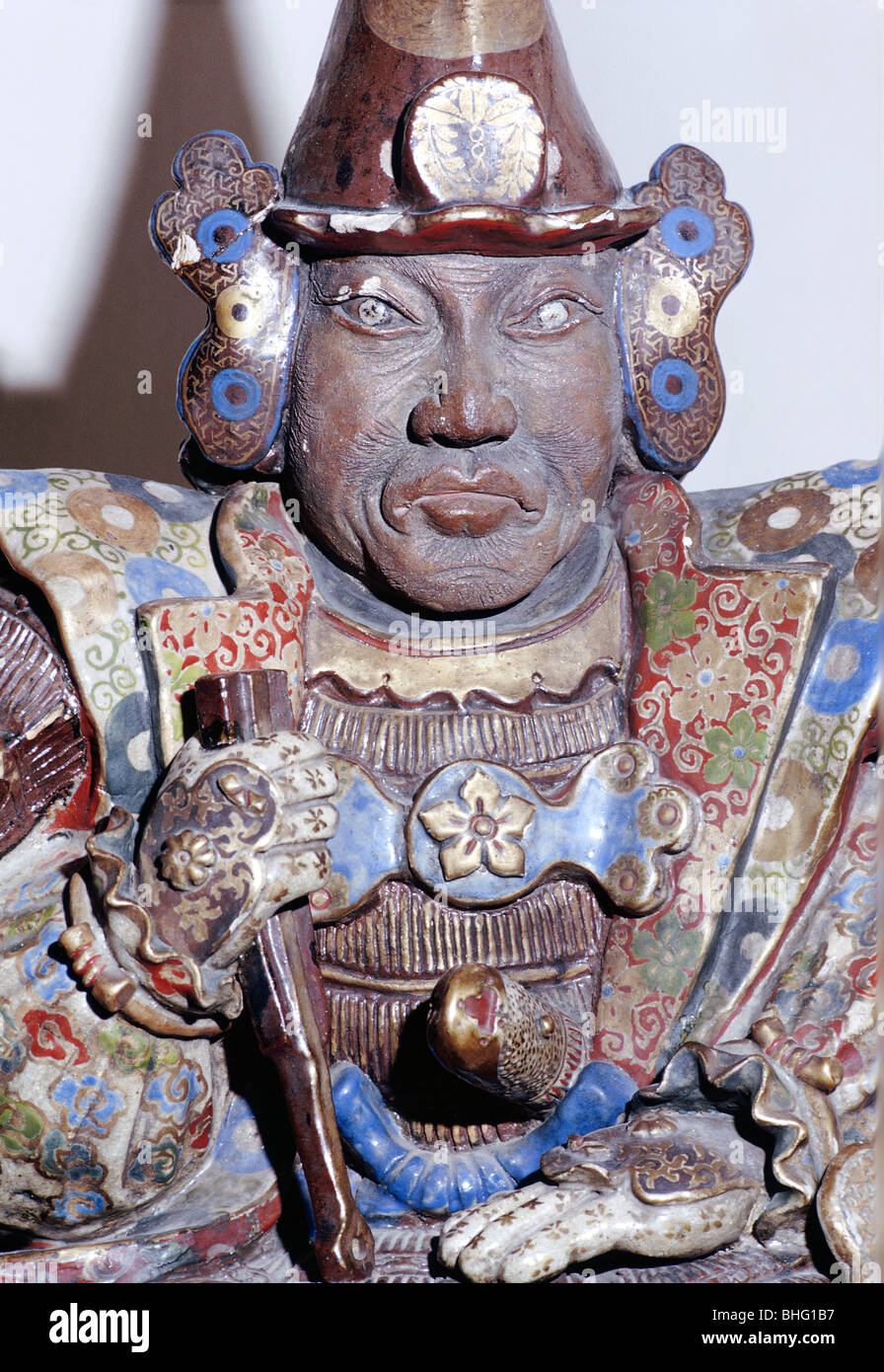 Figure of a Samurai warrior, Japanese. Artist: Unknown Stock Photo - Alamy