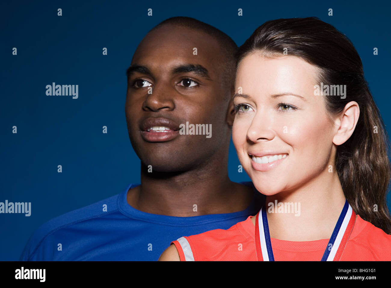 African american olympic athletes hi-res stock photography and images ...