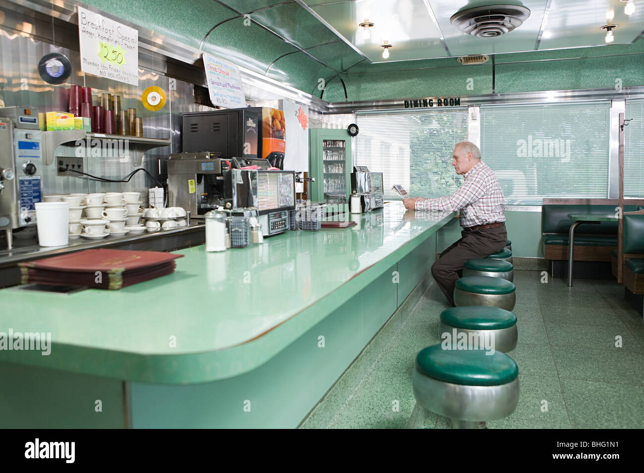 Diner Counter High Resolution Stock Photography and Images - Alamy