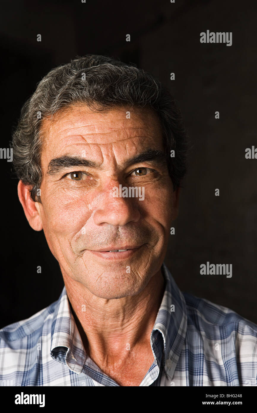 Chilean man face portrait hi-res stock photography and images - Alamy