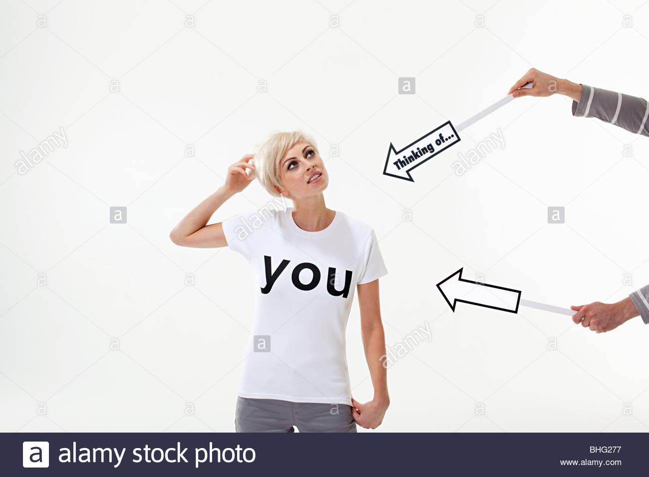 Holding Up Signs Stock Photos & Holding Up Signs Stock Images - Alamy