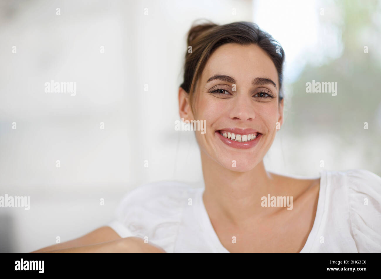 a warm smile Stock Photo - Alamy