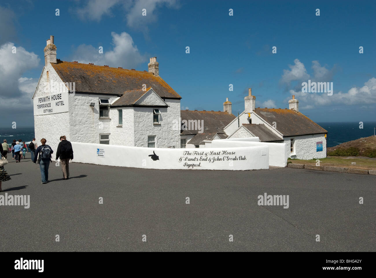 First and last house penwith hi-res stock photography and images - Alamy