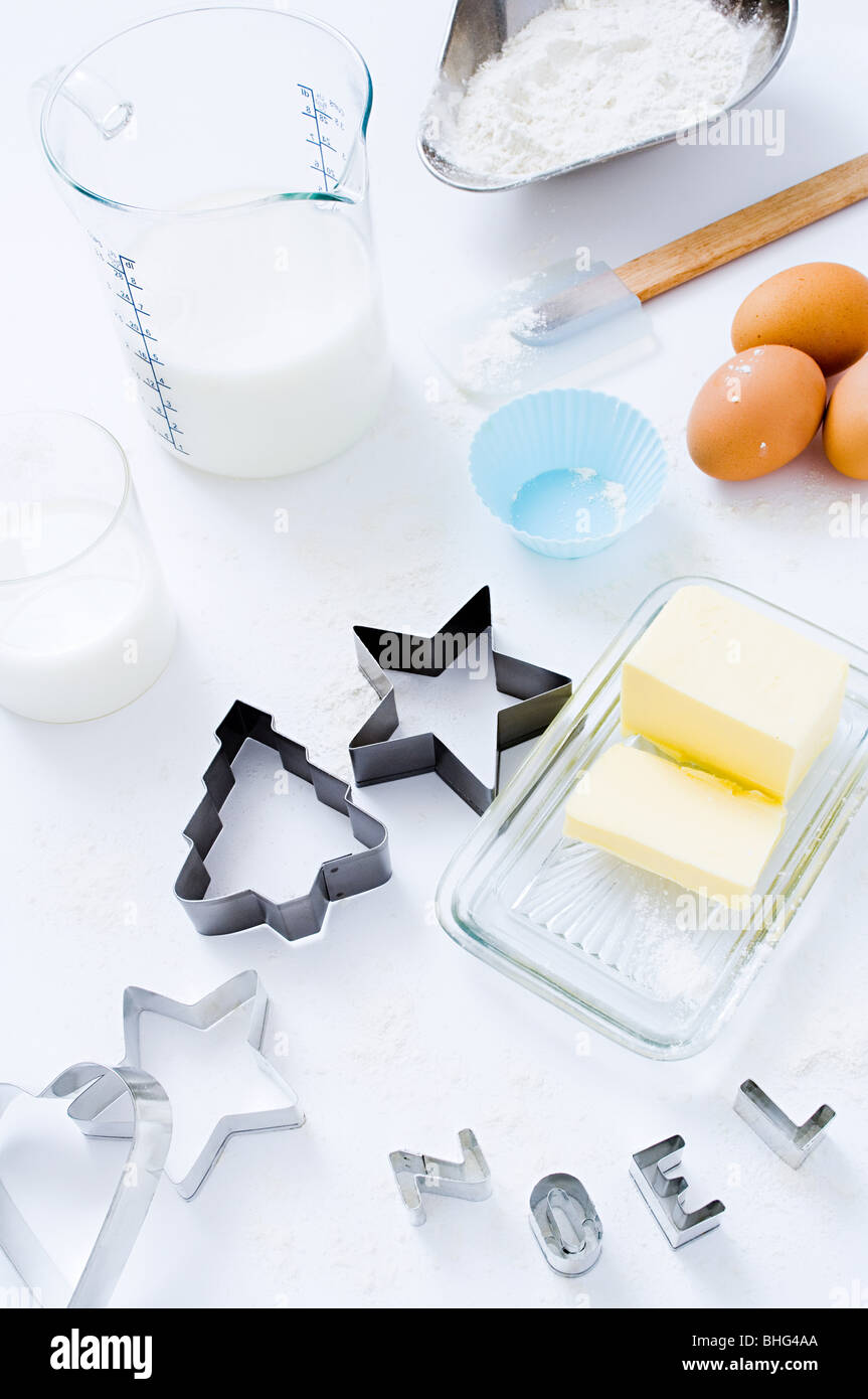 Baking winter ingredients christmas hi-res stock photography and images ...