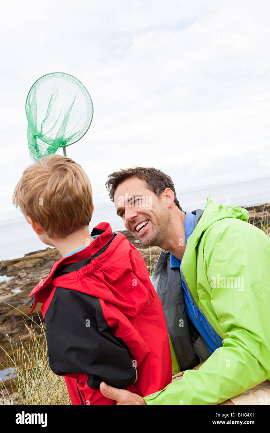 Scottish father and son hi-res stock photography and images - Alamy