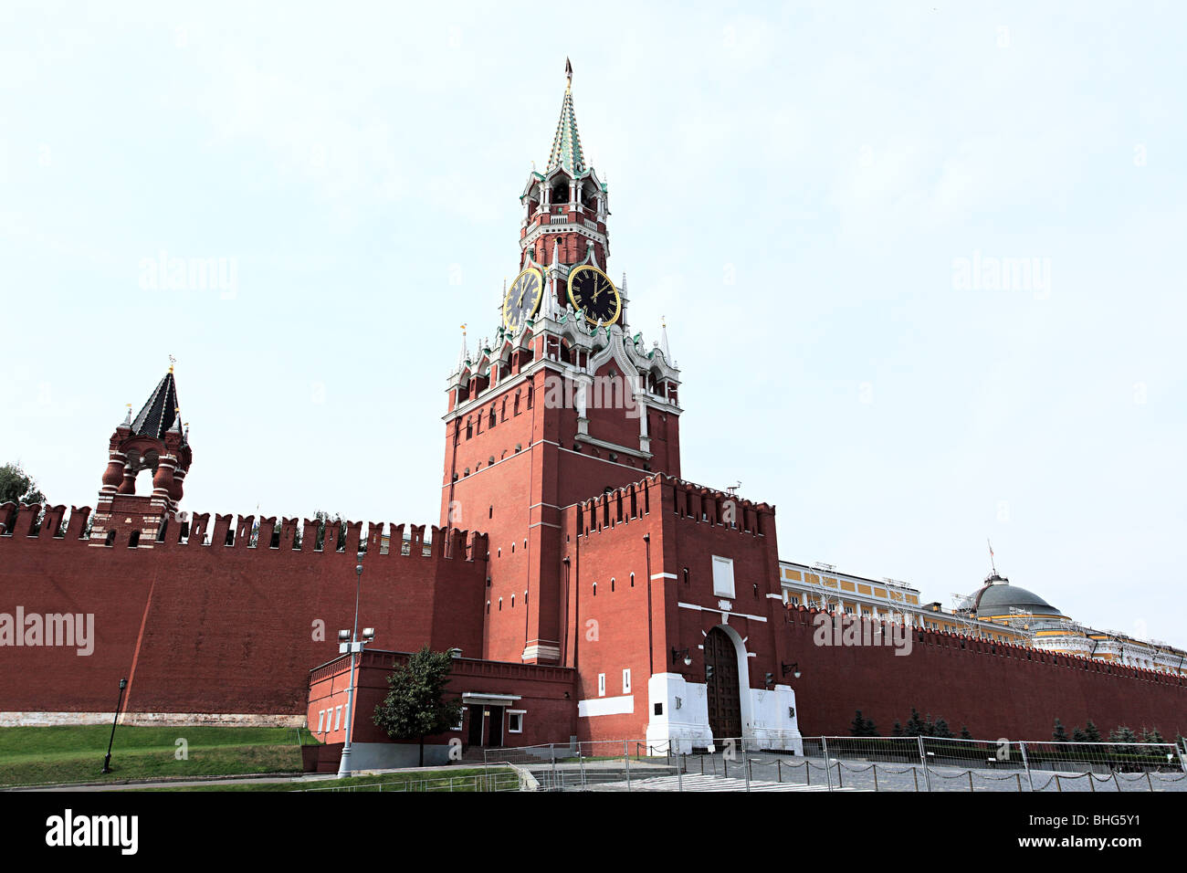 Eastern gate of moscow kremlin Stock Photo - Alamy