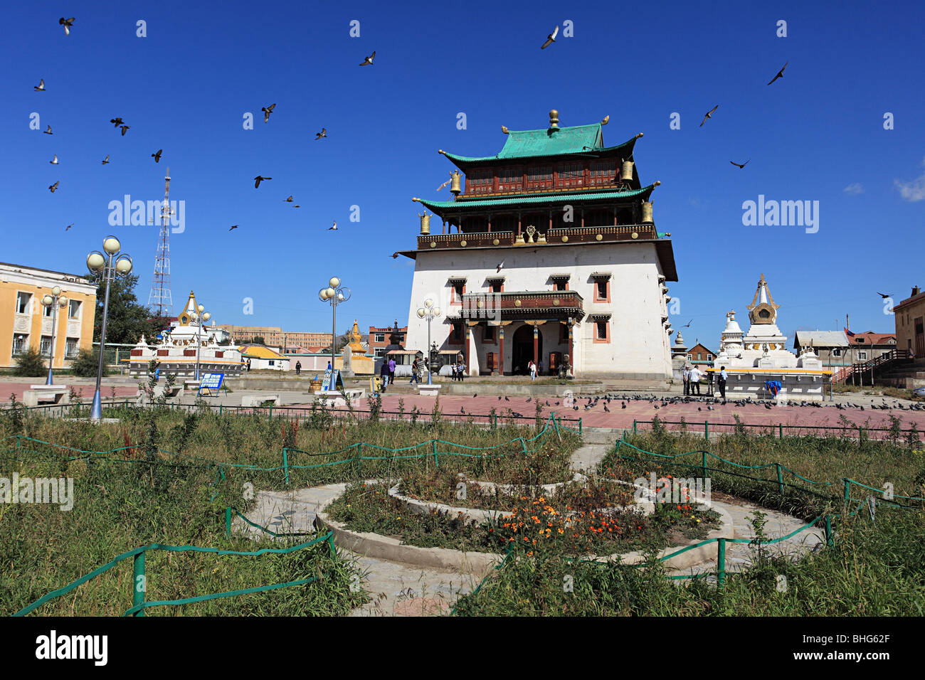 Gandan temple hi-res stock photography and images - Alamy