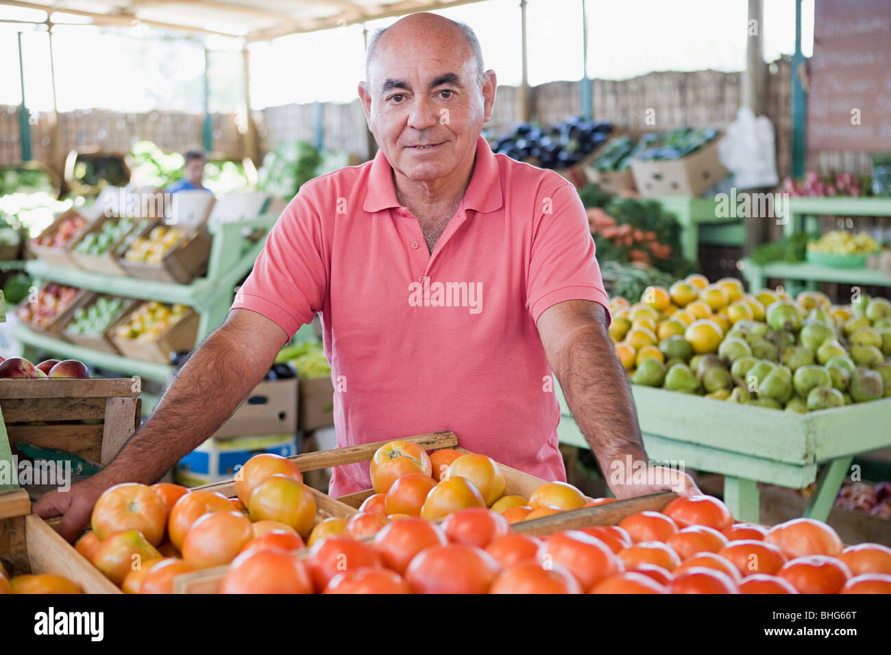 Market trader portrait hi-res stock photography and images - Alamy